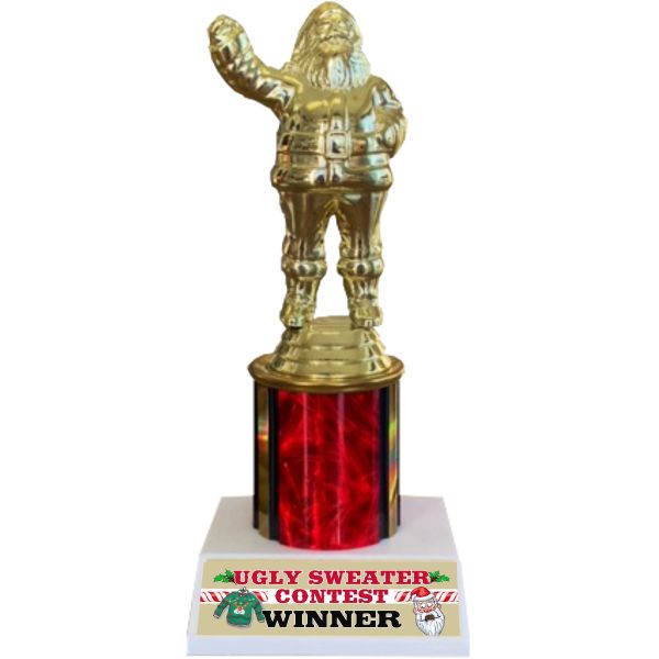 Small Santa Trophy