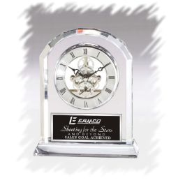 Crystal Arch Clock