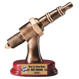 Spark Plug Resin Sculpture